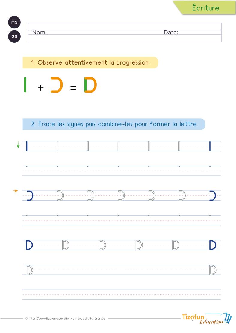 Apprendre à Écrire l’alphabet en capitales d’imprimerie – iProf ...