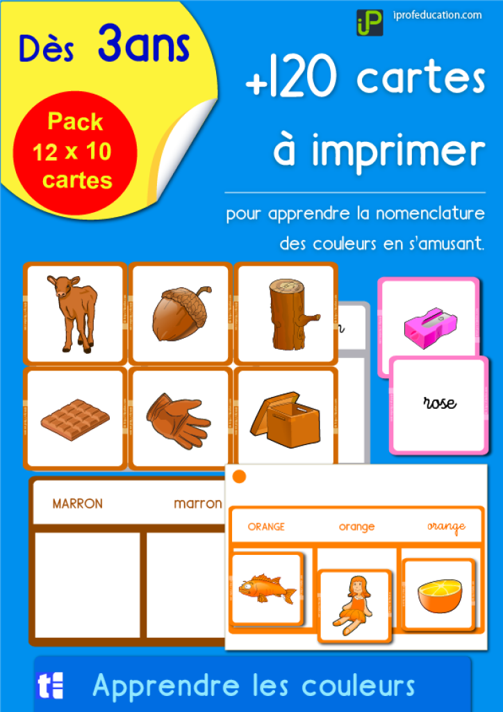 Apprendre les couleurs dès 3 ans – iProf Éducation Ressources ...
