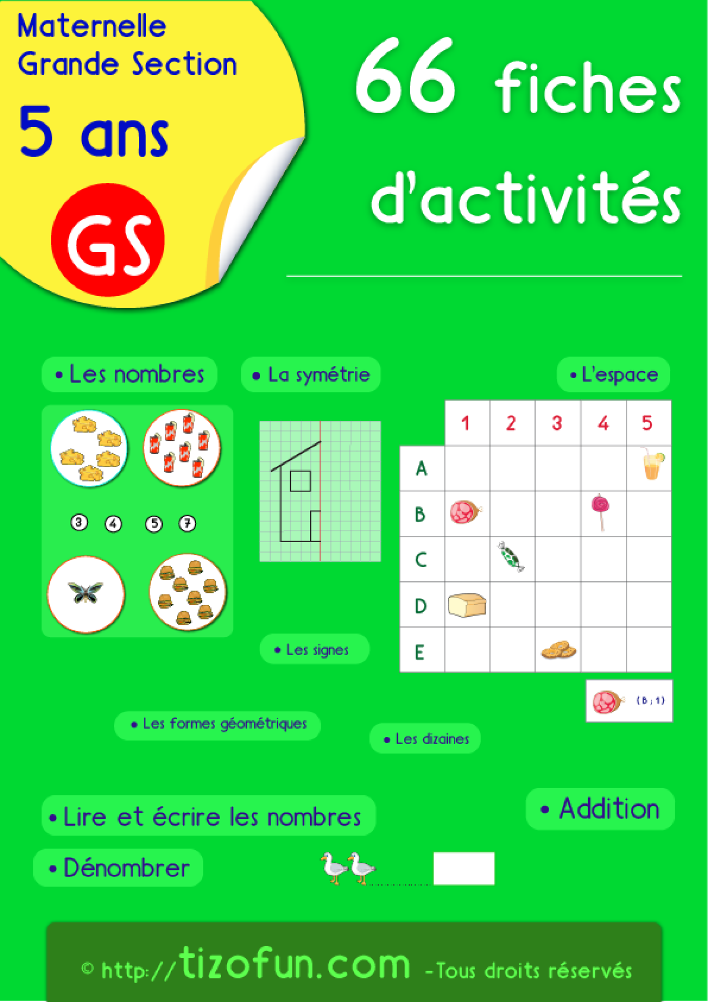 Mathématiques Maternelle Grande Section – iProf Éducation Ressources ...