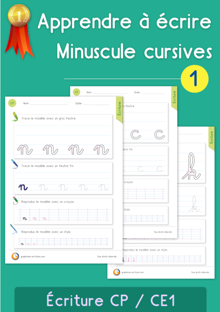 Apprendre à écrire les minuscules cursives CP CE1 – iProf Éducation Ressources pédagogiques ...