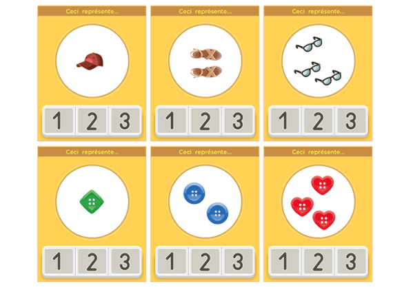 Construire le nombre en Petite Section – Quantités de 1 à 3 – iProf ...